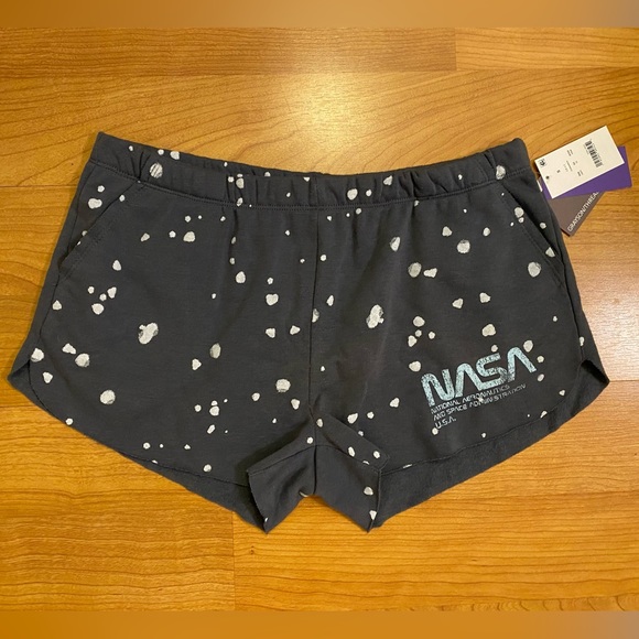 Nasa | Shorts | Nasa Gray Logo Lounge Shorts | Poshmark